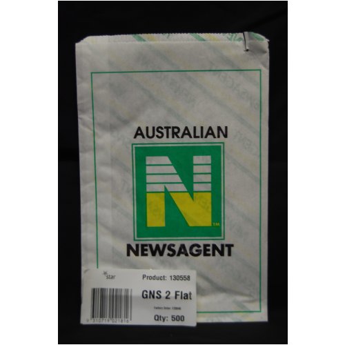 Paper Bags - Newsagent - No.2 - 165 x 240mm - Pack of 500 | Skout ...