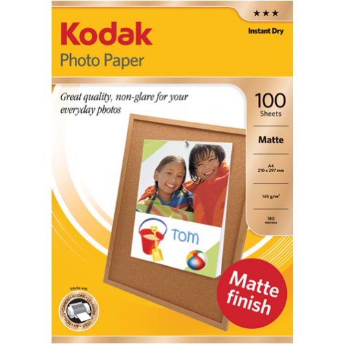 Photo Paper - Kodak - A4 - Everyday Matte - 145gsm - Pack of 100 ...