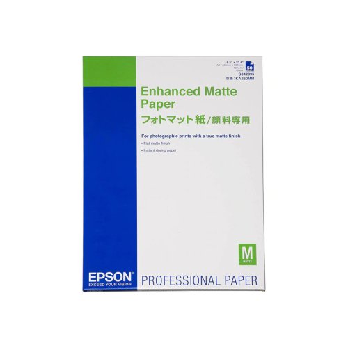 Photo Paper - Epson - A2 Enhanced Matte Paper - 192gsm - 50 Sheets ...