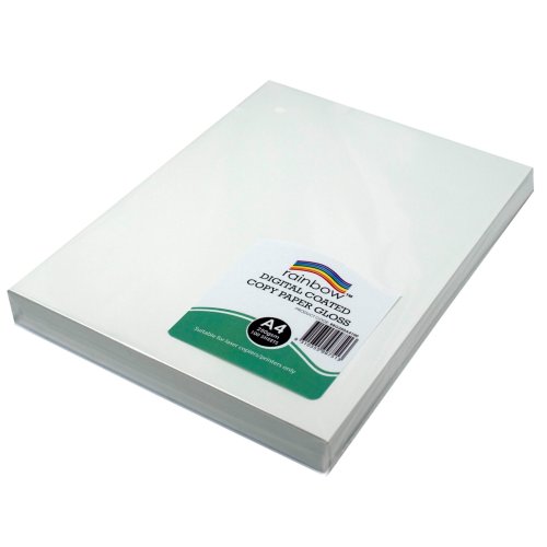 Digital Copy Paper Rainbow A4 Gloss 250gsm White (Pack of 100) | Skout ...