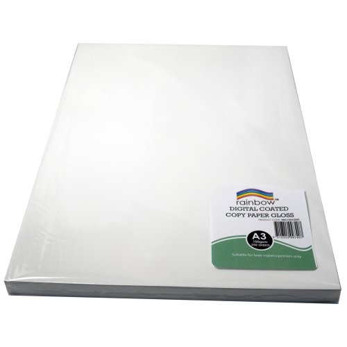 Digital Copy Paper Rainbow A3 Gloss 100gsm White (Pack of 250) | Skout ...