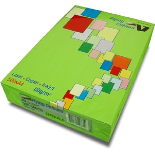 Copy Paper Victory A4 Flying Colours Parrot Green Ream | Skout Office ...