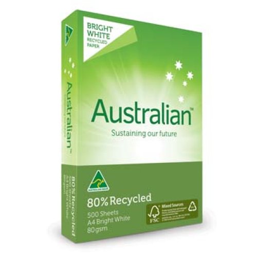 A4 Paper - Australian 80% Recycled 80gsm | Skout Office Supplies