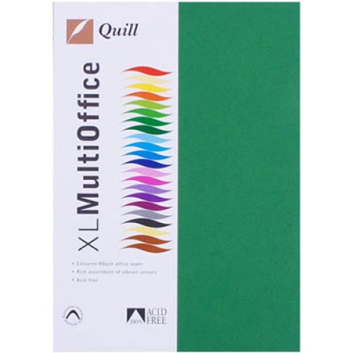 Paper - Quill - XL - A4 - 80gsm - Emerald - 500 Sheets | Skout Office ...