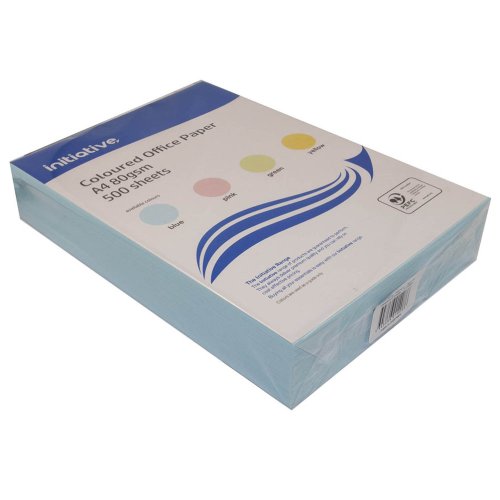 Copy Paper - Initiative - A4 - Tints - Blue | Skout Office Supplies