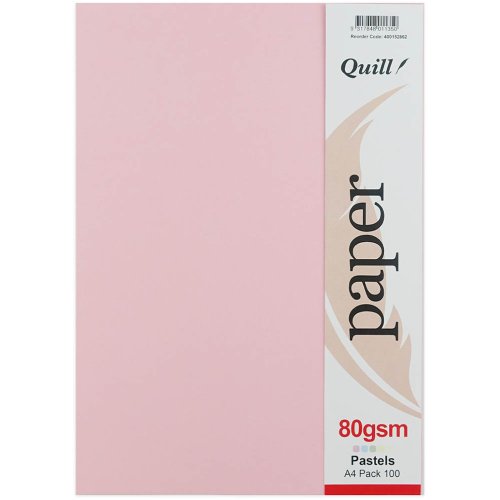 Coloured Paper Quill A4 Pastels (Pack of 100) | Skout Office Supplies