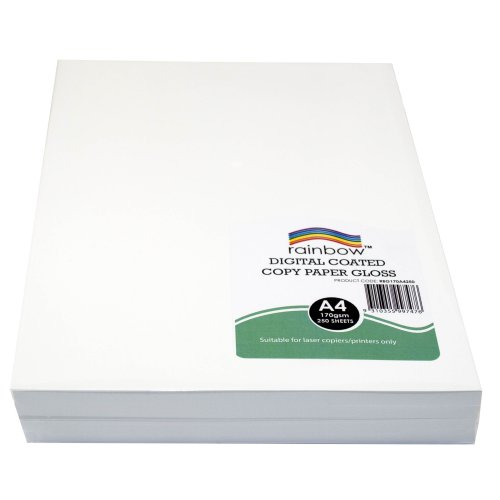 Digital Copy Paper Rainbow A4 Gloss 170gsm White (Pack of 250) | Skout ...