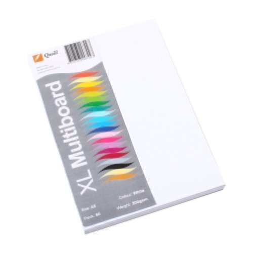 Cardboard Quill A5 XL White 200gsm (50 pack) | Skout Office Supplies