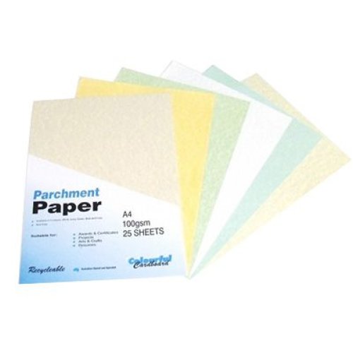 Parchment Paper - Colourful Days - A4 - 100gsm - Green - Pack of 25 ...
