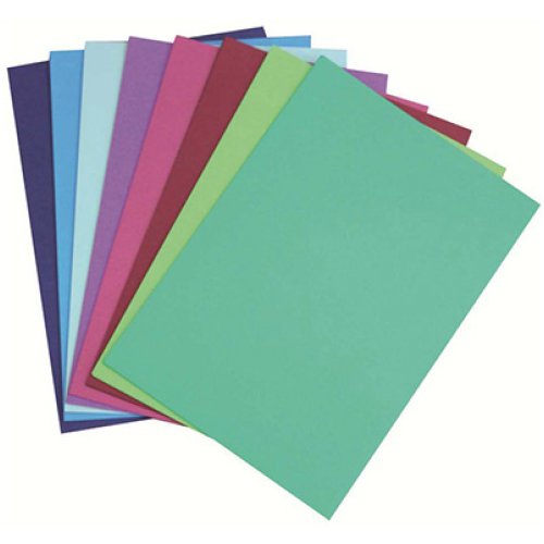 Colourboard - Cumberland - A4 - 200gsm - Assorted Cool - Pack of 50 ...