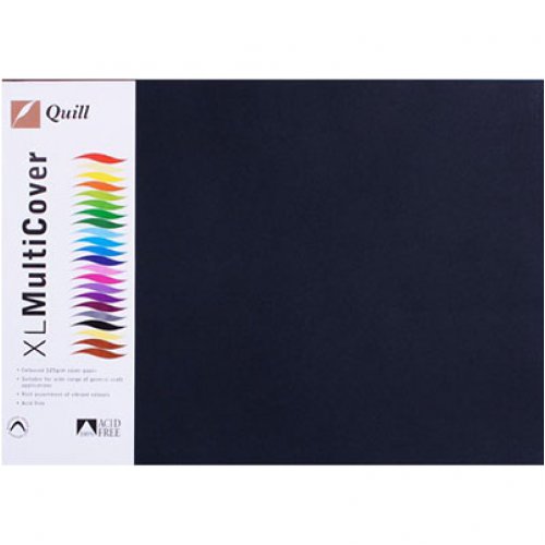 XL Cover Paper - Quill - A3 - 125gsm - Black - 500 Sheets | Skout ...