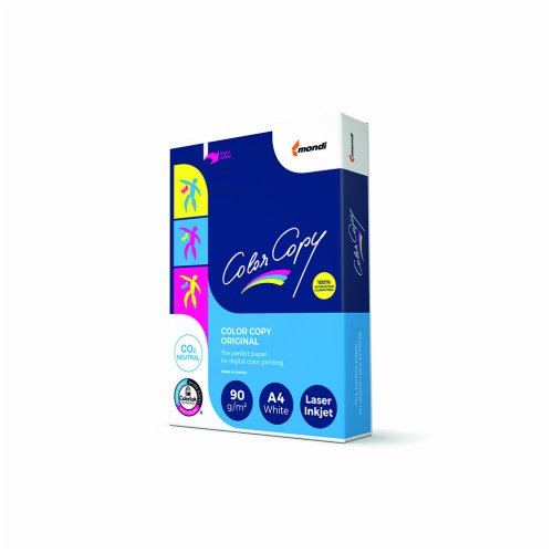 A4 Copy Paper - Mondi Color Copy 90gsm White 500 Sheets | Skout Office ...