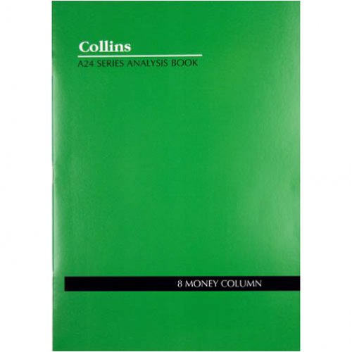 Account Book - Collins - A4 - A24 - 8MC - 24 Leaf | Skout Office Supplies