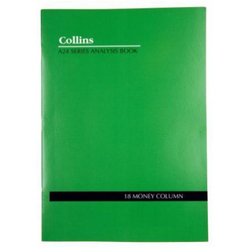 Account Book - Collins - A4 - A24 - 18MC - 24 Leaf | Skout Office Supplies