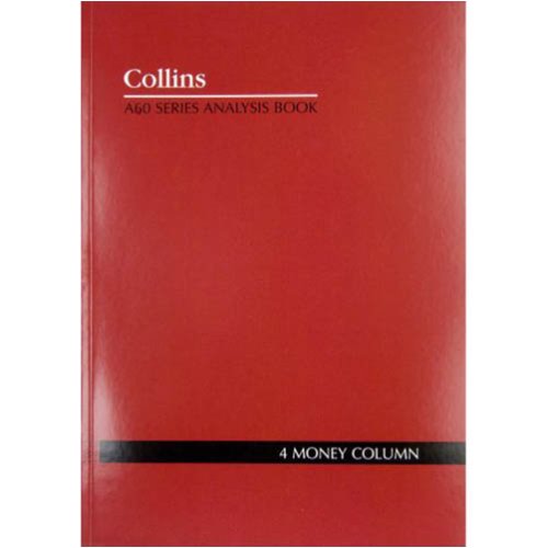 Account Book - Collins - A4 - A60 - 4MC - 60 Leaf | Skout Office Supplies