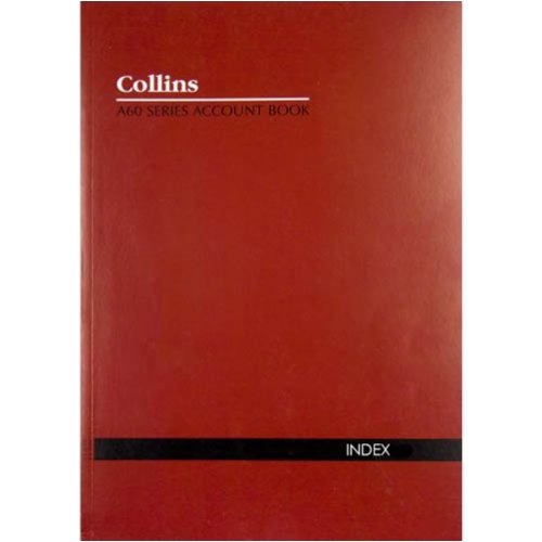 Account Book - Collins - A4 - A60 - Indexed Through - 60 Leaf | Skout ...