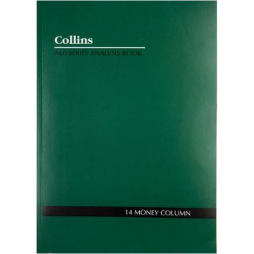Account Book - Collins - A4 - A60 - 14MC - 60 Leaf | Skout Office Supplies