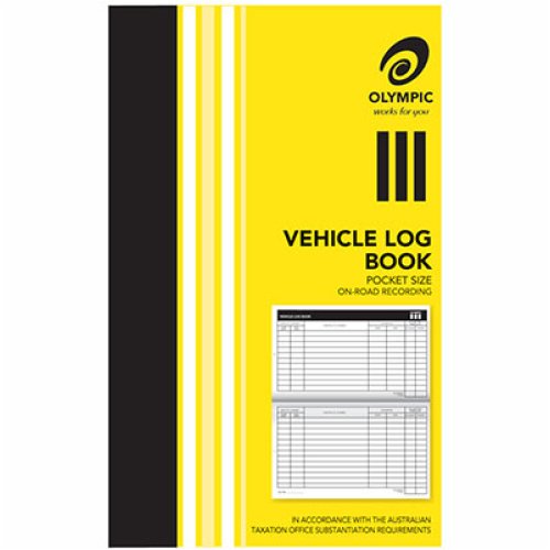 Vehicle Log Book - Olympic - Pocket - 180x110mm - 64 Page | Skout ...