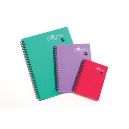 Notebook - Marbig - A5 - Twin Wire - Pastel Pink - 160pg | Skout Office ...