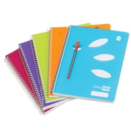 Notebook - Marbig - Colourhide - A4 - 3 Sub Punched - 300pg | Skout ...