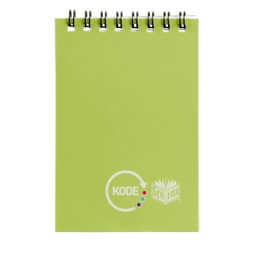 Note Book Spirax Kode Pocket 76x112mm P955 Green 96PG | Skout Office ...