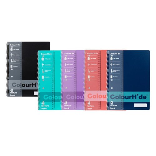 Lecture Notebook - Colourhide - A4 - Assorted - 140PG | Skout Office ...
