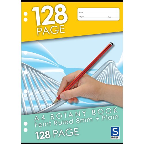 Botany Book - Sovereign - A4 - Binder - 128 Page | Skout Office Supplies