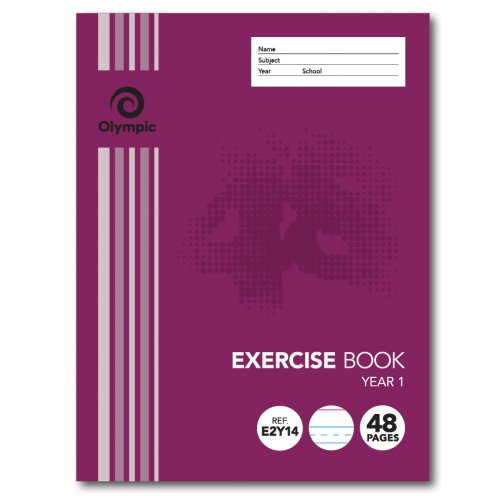 Exercise Book - Olympic - 225x175mm - Year 1 - 48 Page | Skout Office ...