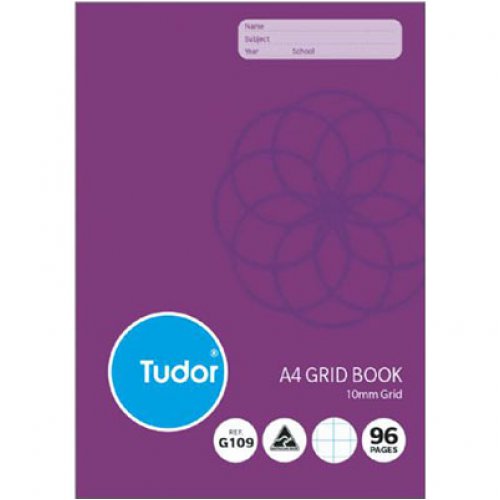 Grid Book - Olympic - A4 - 10mm - 96 Page | Skout Office Supplies
