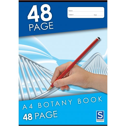 Botany Book - Sovereign - A4 - 48 Page | Skout Office Supplies