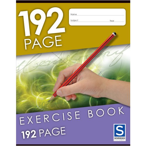 Exercise Book - Sovereign - 225x175mm - 192 Page | Skout Office Supplies