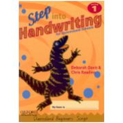 Textbook - Step Into Handwriting For Qld - Book 1 | Skout Office Supplies