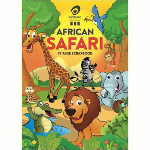 Scrapbook - Olypmic - Safari - 355 x 240mm - 72 Page | Skout Office ...
