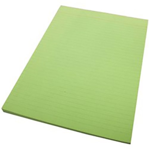 Writing Pad - Writer Premium - A4 - Bond 2 Sided Ruled - Green - 50 ...