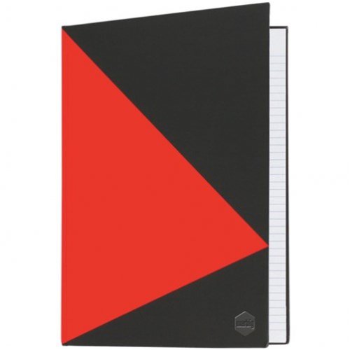 Notebook - Marbig - A5 - Feint Ruled Hard Cover Casebound - 100 Leaf ...