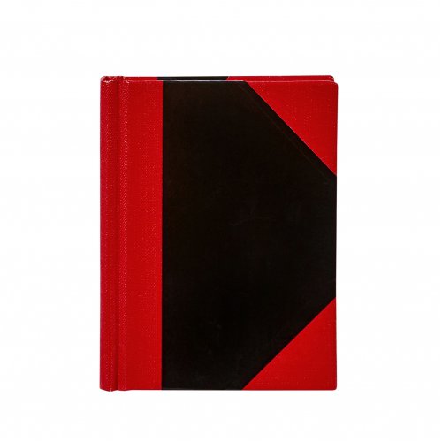 Note Book - Cumberland - A7 - Black and Red - 100lf | Skout Office Supplies