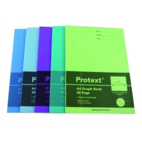Graph Book - Protext - A4 - PP 10mm - Dolphin - 48 Page | Skout Office ...