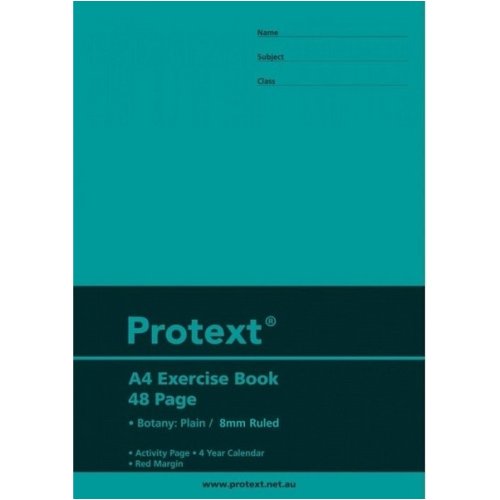 Botany Book - Protext - A4 - 8mm - Hen - 48 Page | Skout Office Supplies