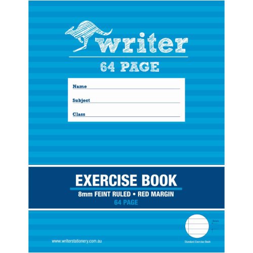 Exercise Book - Writer - 225 X 175mm - 8mm Ruled - 64 Page | Skout ...