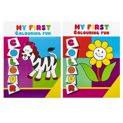 GNS - My First Colouring Book - A4 - (4 Designs / 64 Pages) | Skout ...