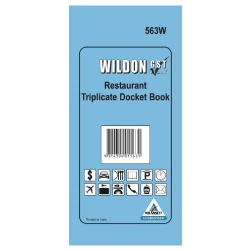 Wildon - Restaurant Docket Pad - Triplicate | Skout Office Supplies