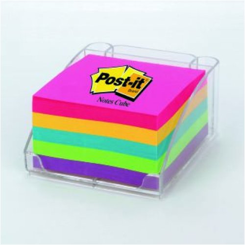 Post- It Memo Cube 5431 73x73 With Disp/holder | Skout Office Supplies