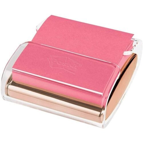Post-It Note Dispenser WD-330-RG Rose Gold | Skout Office Supplies