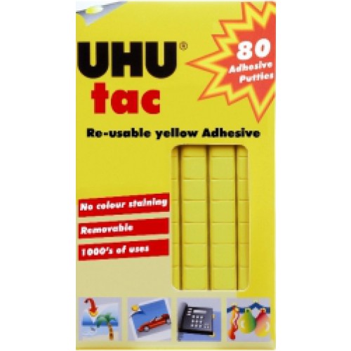 U-Tac - Yellow - 50gm | Skout Office Supplies