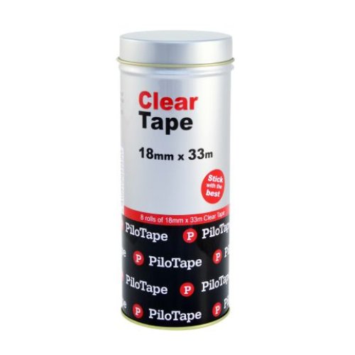 Transparent Tape - Pilotape - 18mm x 33m | Skout Office Supplies