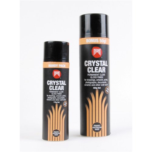 Adhesive Spray - Crystal Clear - Permanent Gloss Finish - 450gm | Skout ...