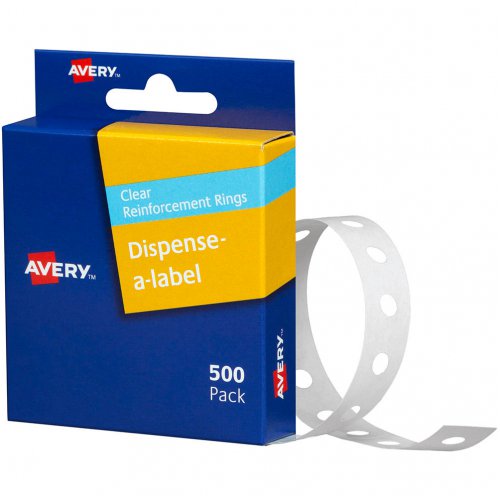 Clear Ring Eyelets - Avery - Box of 500 | Skout Office Supplies