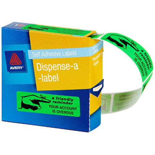 Adhesive Label - Avery - Friendly Reminder - 19x64mm - Box of 125 ...