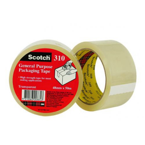 Packaging Tape - Scotch - 310 - 48mm x 50m - Clear | Skout Office Supplies