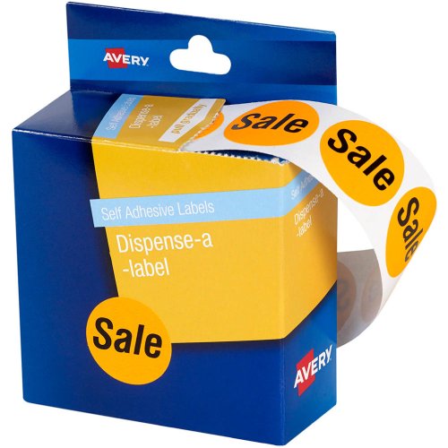 Message Labels - Avery - Sale - 24mm - Orange - Pack of 500 | Skout ...